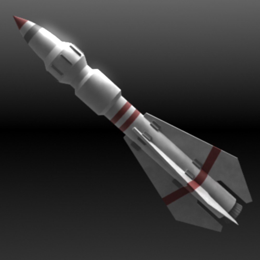 3d Missile Model