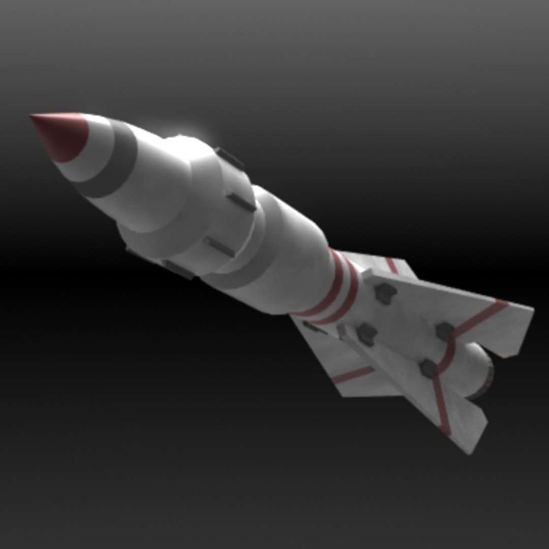 3d Missile Model