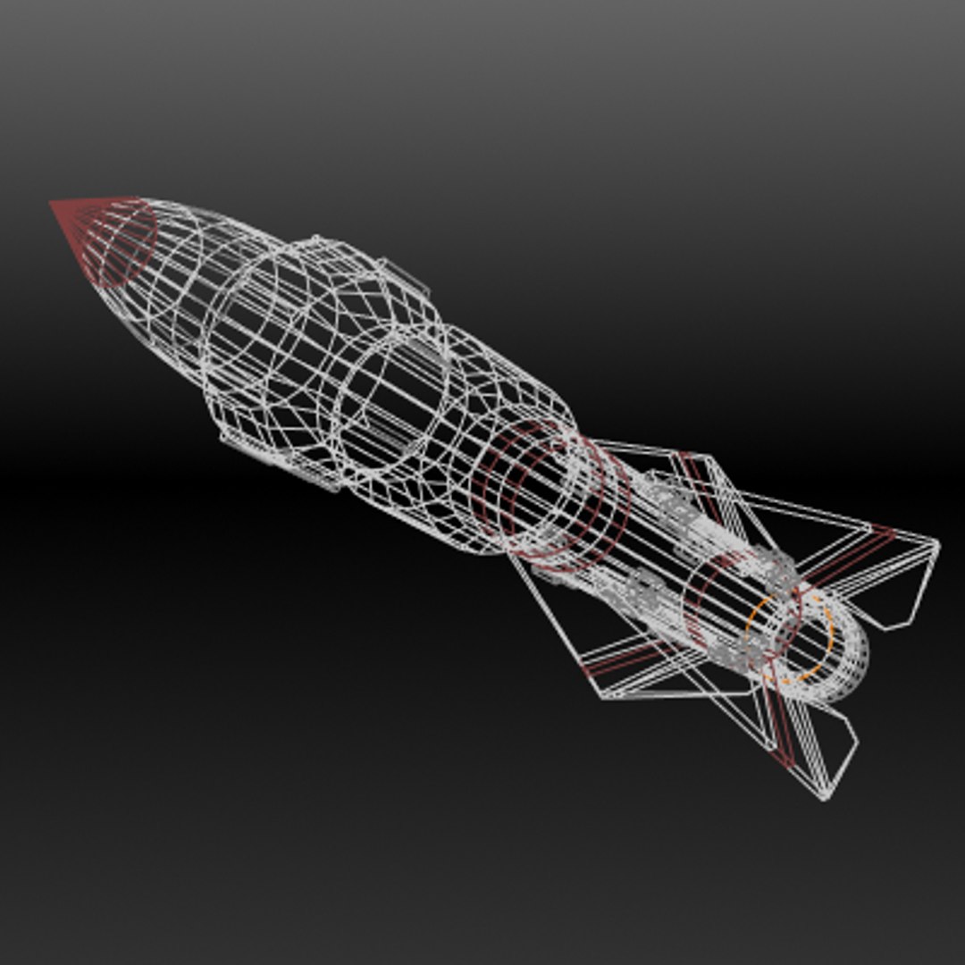 3d Missile Model