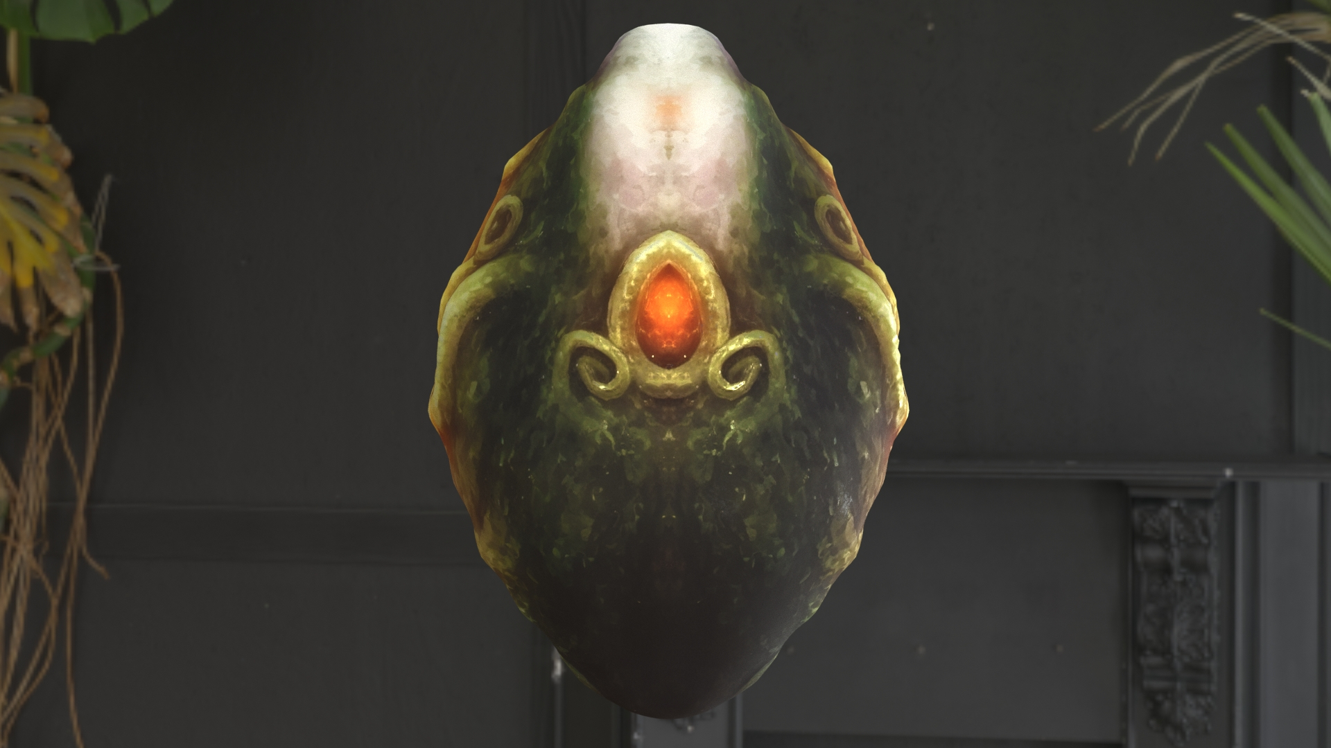 Eerie Alien Egg 3D Model - TurboSquid 1988091