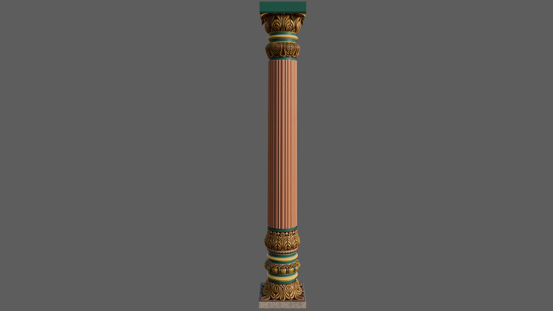 Ancient Temple Pillar-07 Model - TurboSquid 2336019