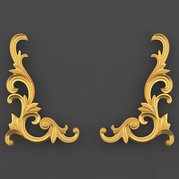 3d model corner element