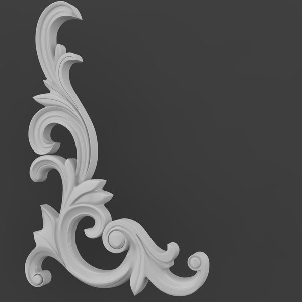 3d model corner element