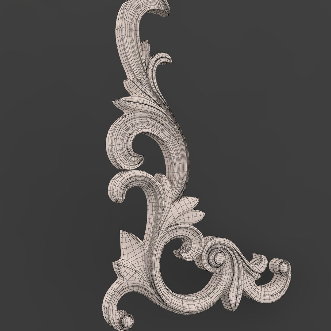 3d Model Corner Element