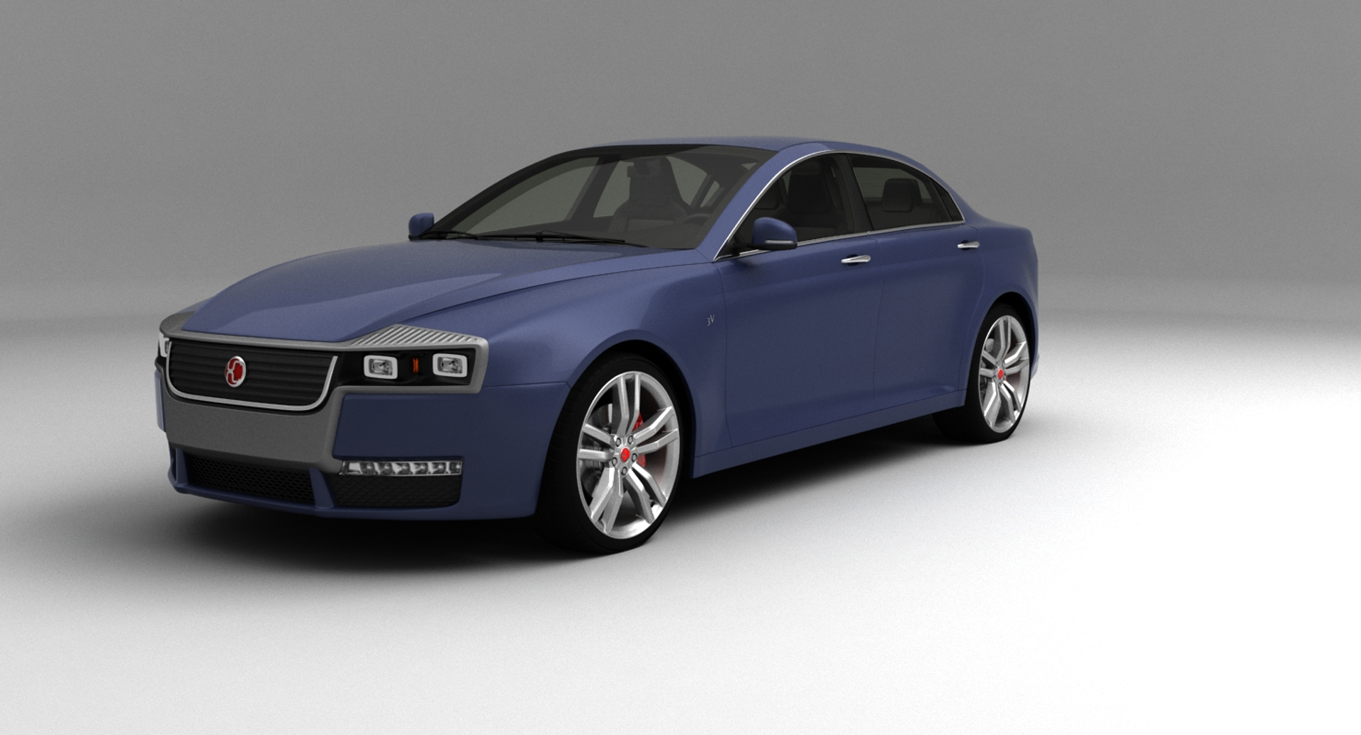 3D Model Generic Sedan 3v | 1147016 | TurboSquid