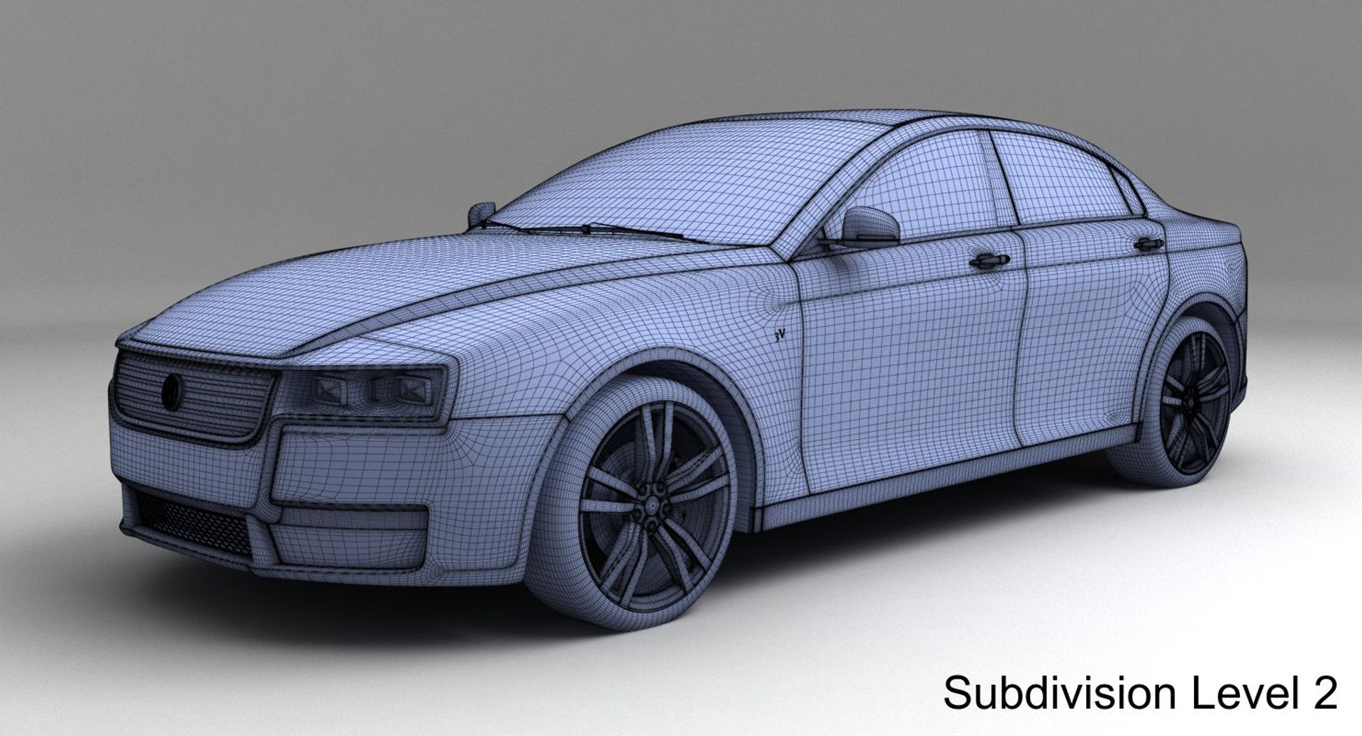 3D Model Generic Sedan 3v | 1147016 | TurboSquid