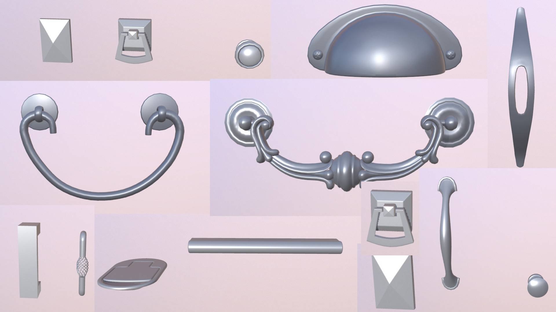 3D Model Handles - TurboSquid 2295933