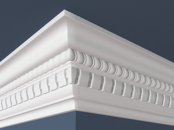 decorative molding 3d model