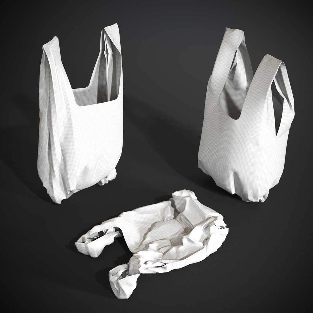 Plastic Bags 3D - TurboSquid 2166592