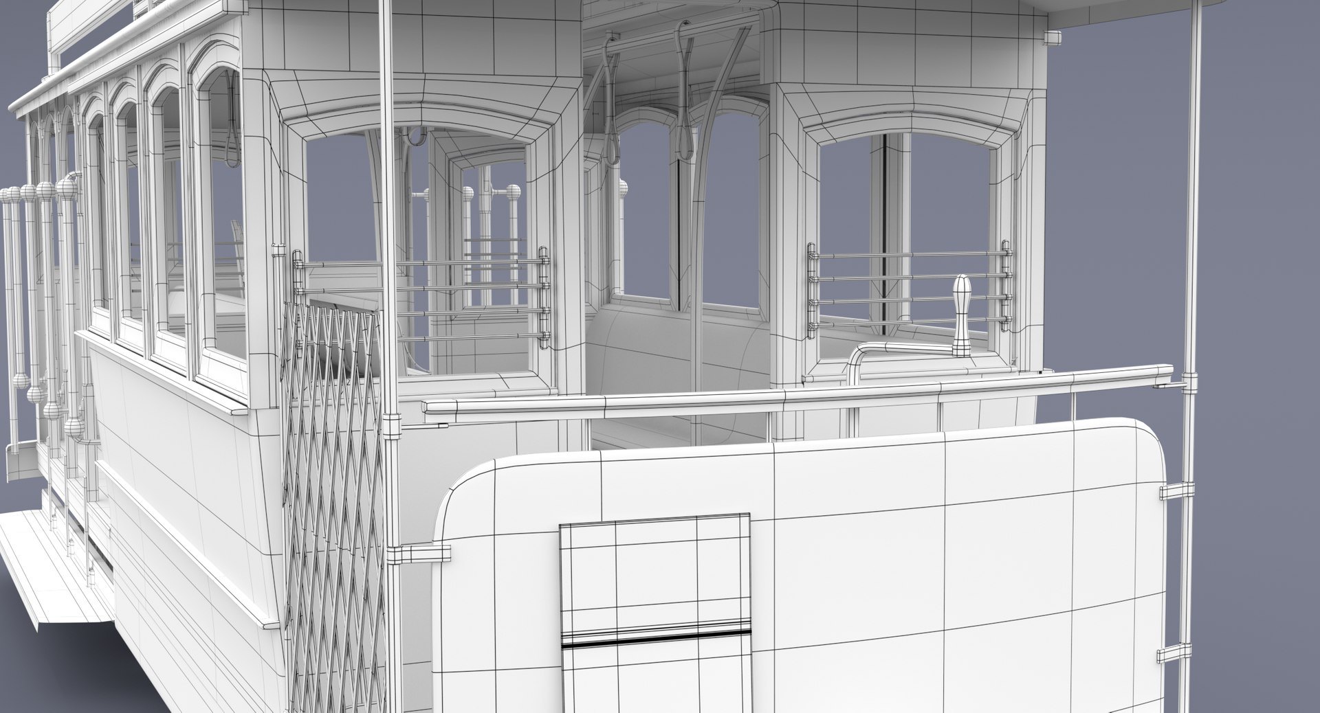 San Francisco Cable Car Model - TurboSquid 1430738