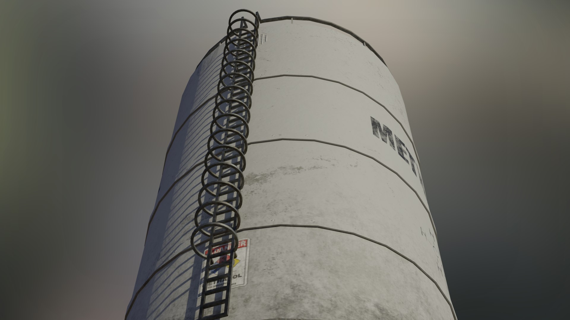 3D Industrial Methanol Storage Tank Model - TurboSquid 1806800