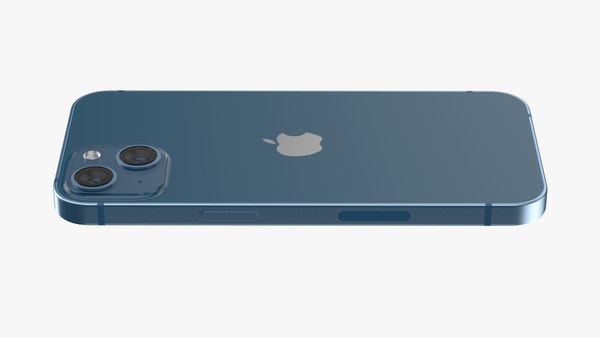 Apple iPhone 13 Pro Pacific Blue 3D model - TurboSquid 1749160