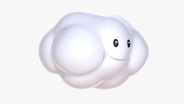 Lakitu cloud - super mario 3D model - TurboSquid 1561395