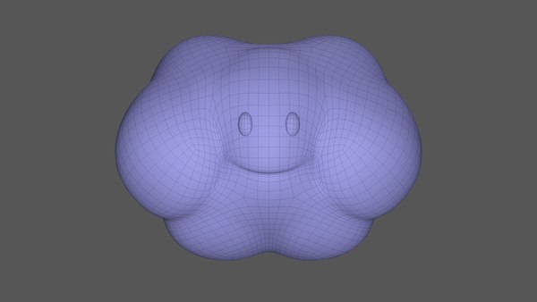 Lakitu cloud - super mario 3D model - TurboSquid 1561395