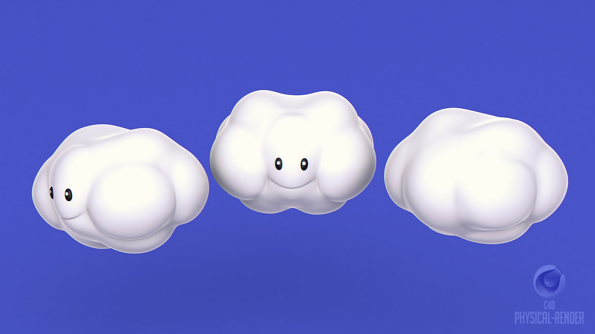 Lakitu Cloud - Super Mario 3D Model - TurboSquid 1561395