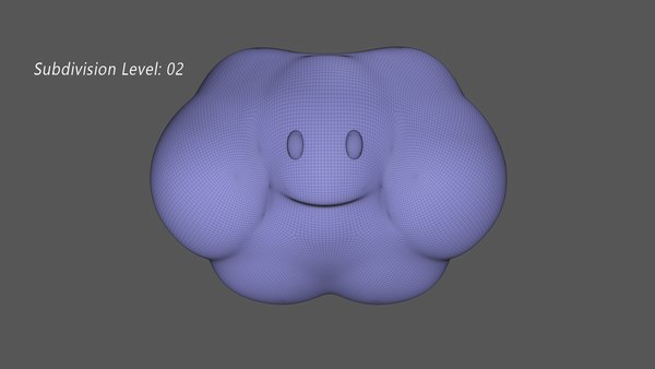 Lakitu cloud - super mario 3D model - TurboSquid 1561395