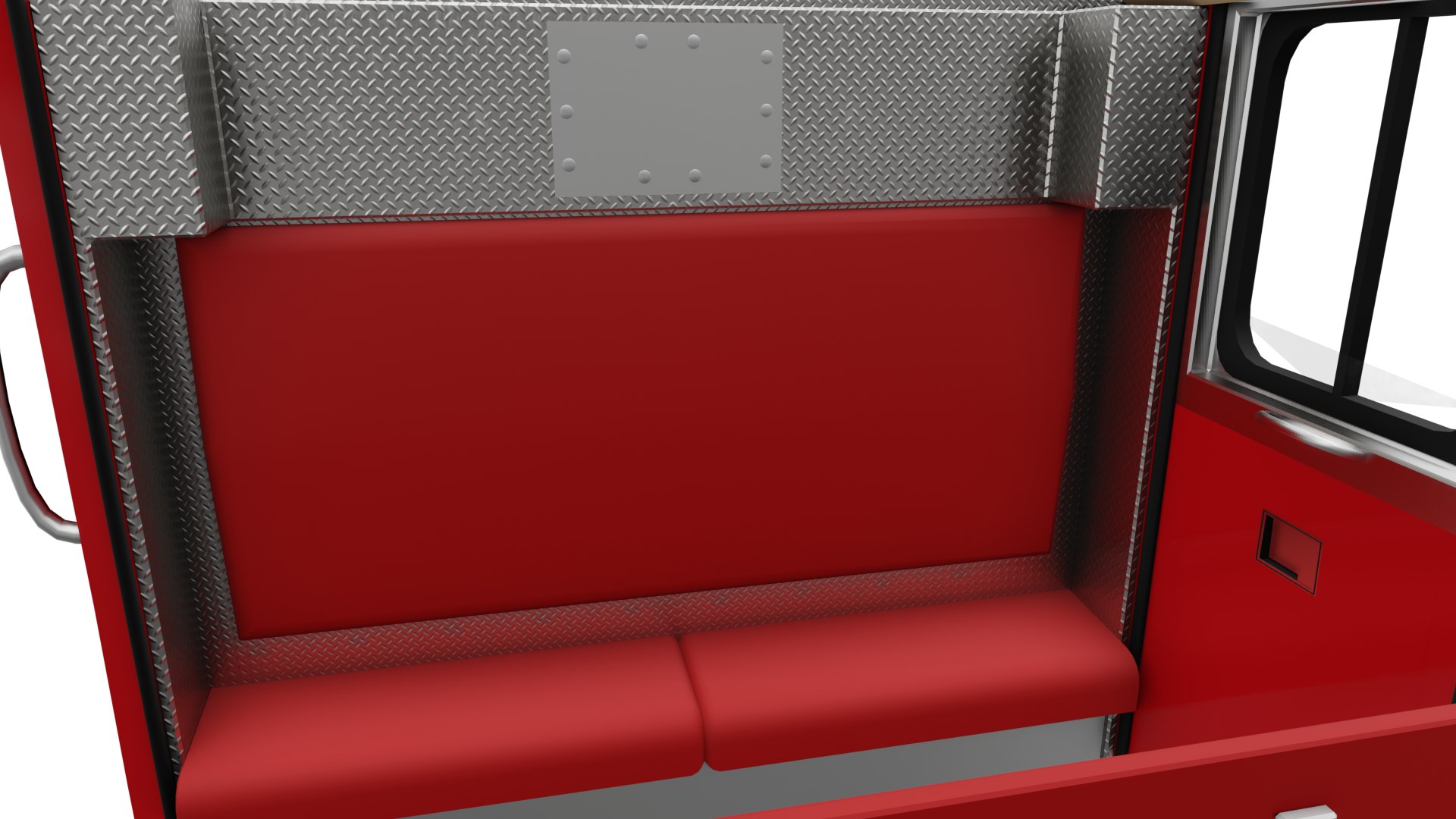 Dodge Renault Saxon Fire Engine Model - TurboSquid 2222717