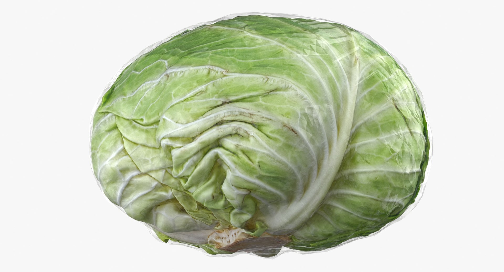 Cabbage 02 With Wrap Model - TurboSquid 1841320