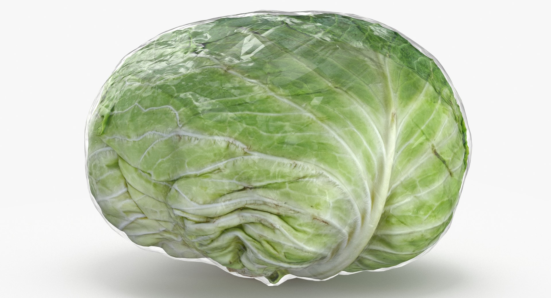 Cabbage 02 With Wrap Model - TurboSquid 1841320