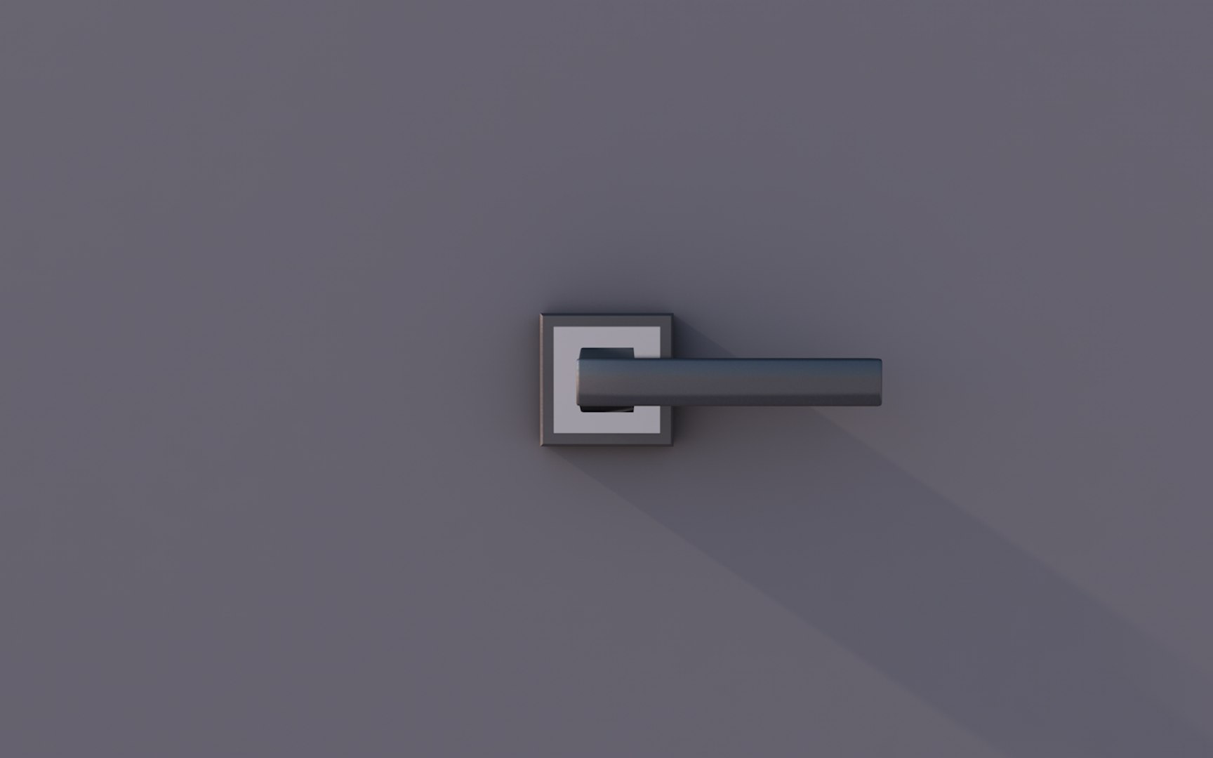 3d model door handle