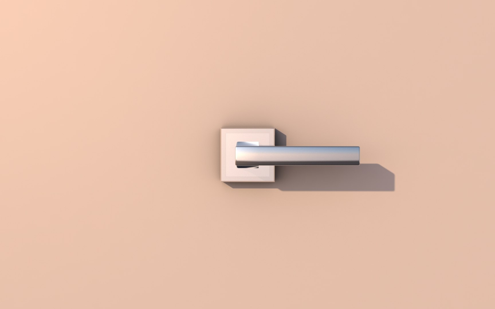 3d model door handle