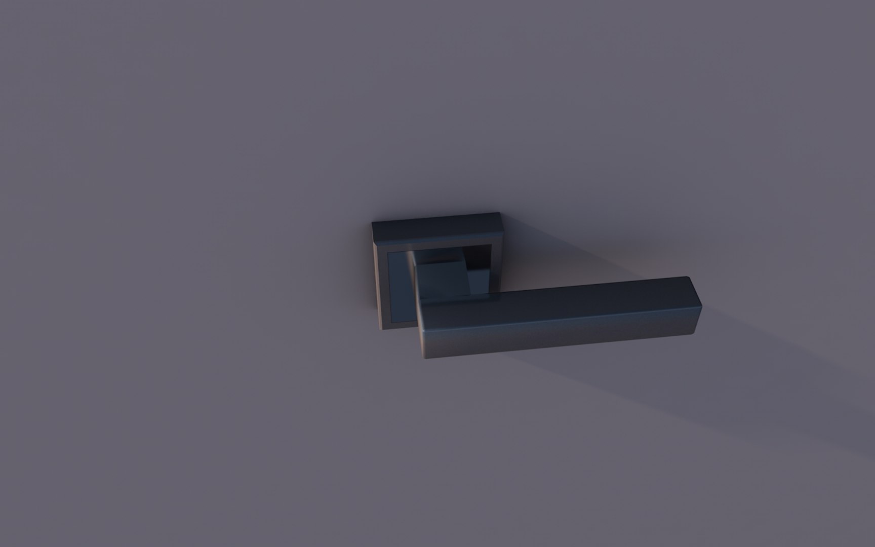 3d model door handle