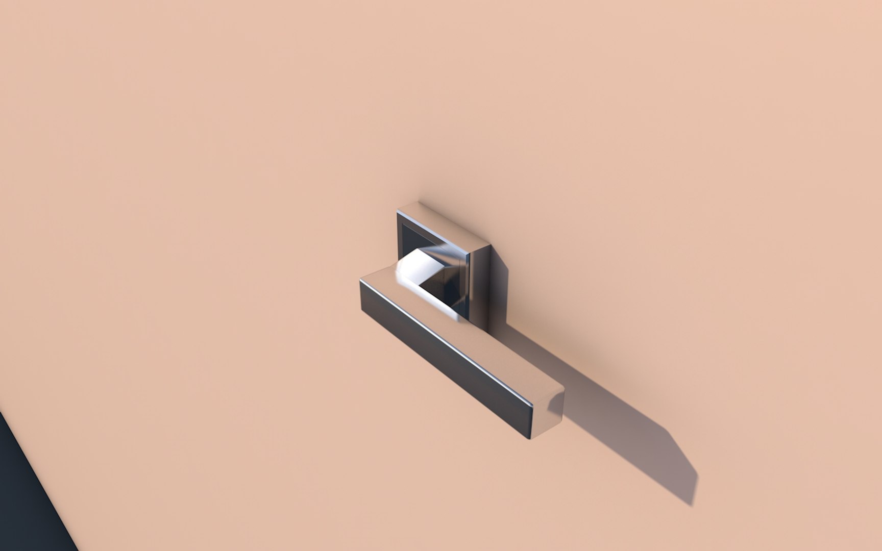 3d model door handle