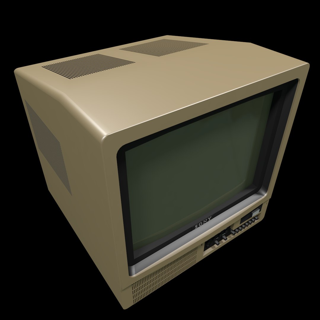 C4d Old Tv Sony