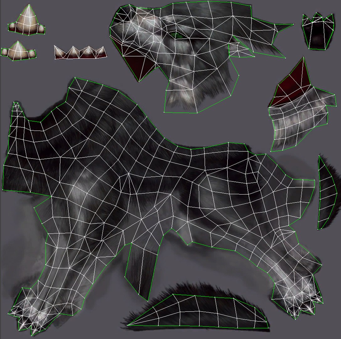 3D Animated Wolf - TurboSquid 2190946