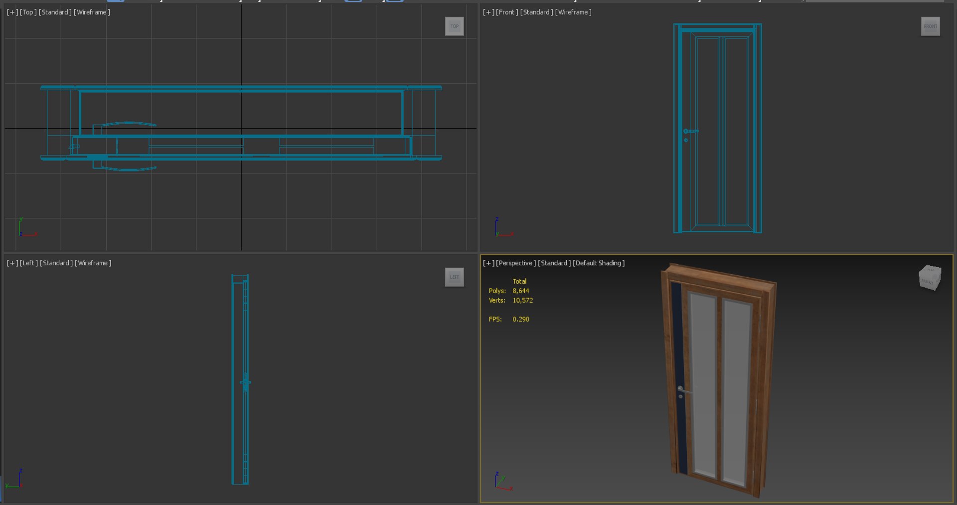 3D Model Interior Door - TurboSquid 1845743