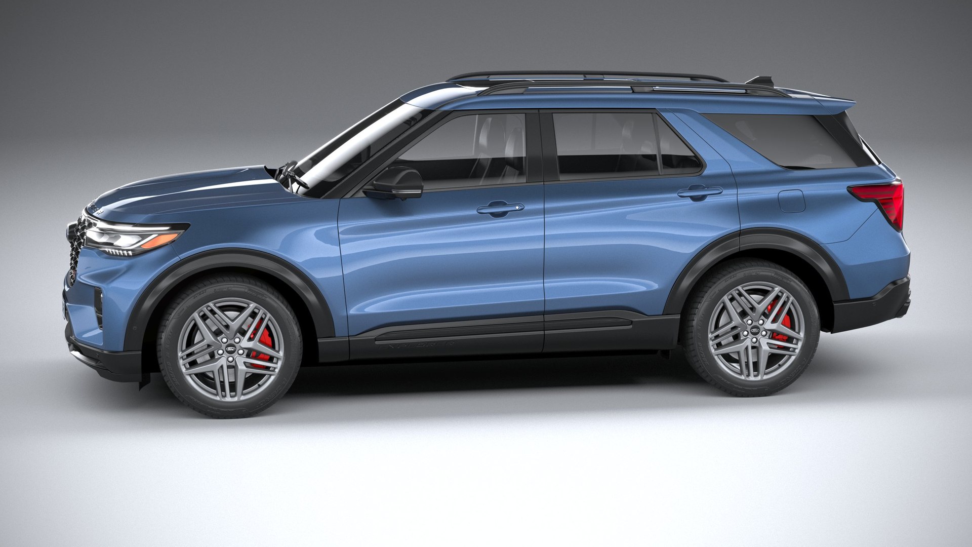 3D Ford Explorer ST 2025 - TurboSquid 2202124