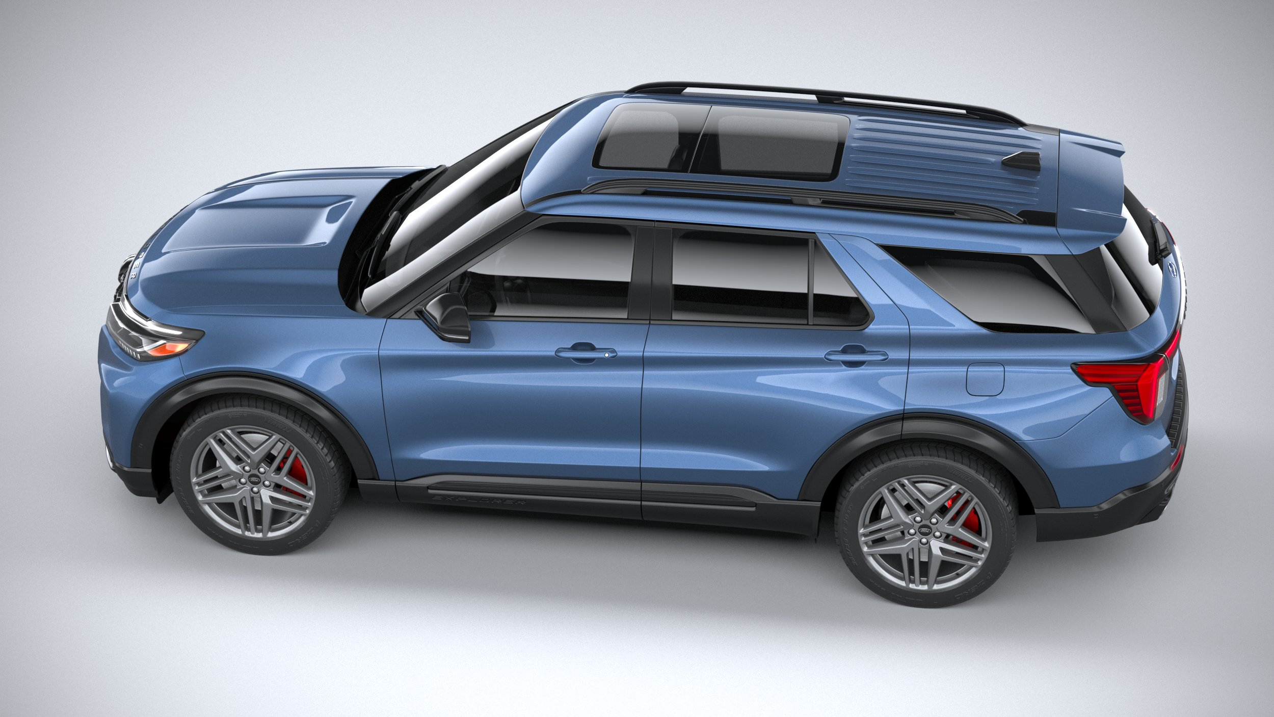 modèle 3D de Ford Explorer ST 2025 - TurboSquid 2202124