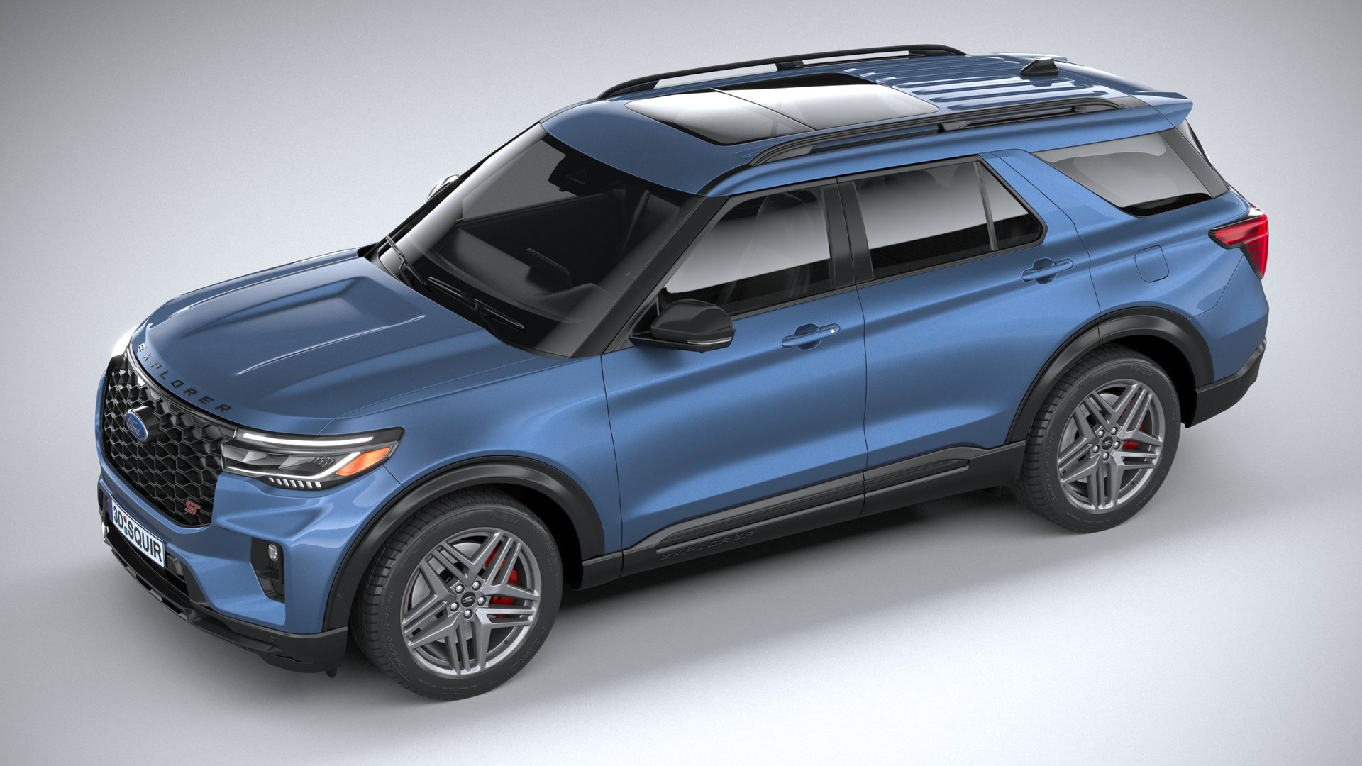 3D Ford Explorer ST 2025 - TurboSquid 2202124