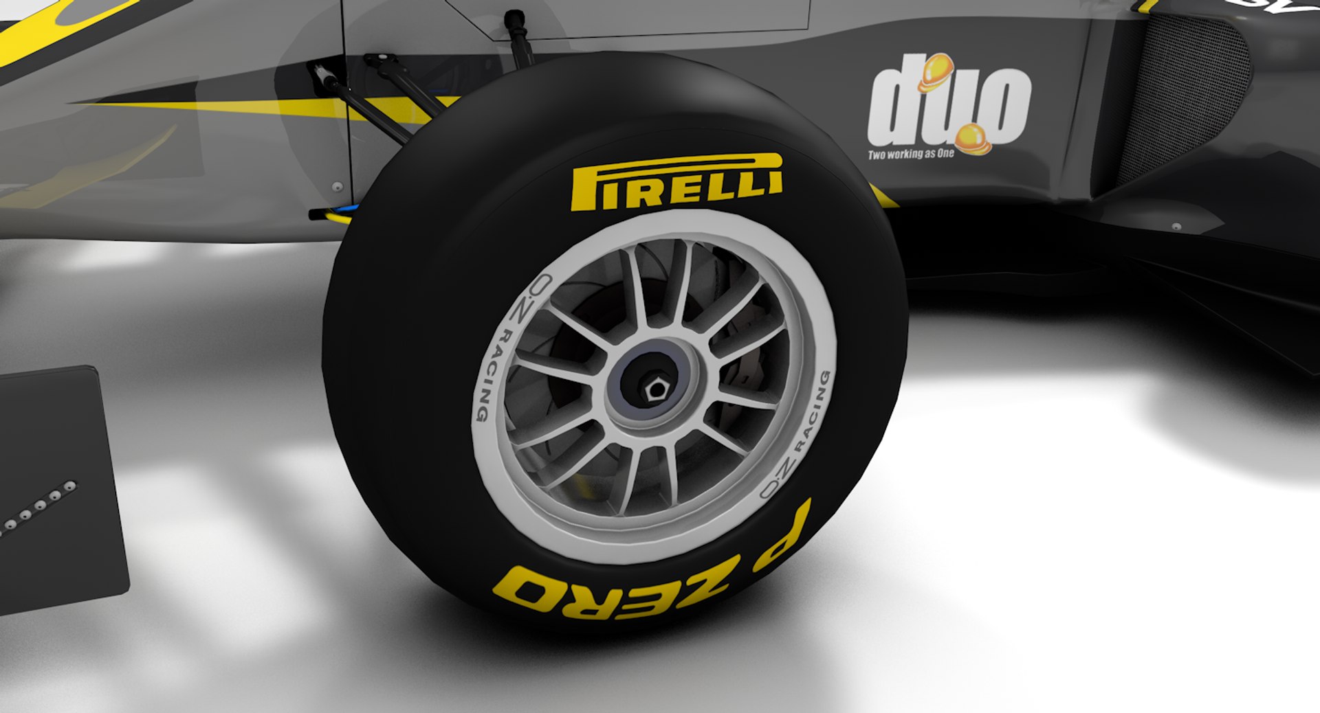 Formula 3 3D Model - TurboSquid 1351239