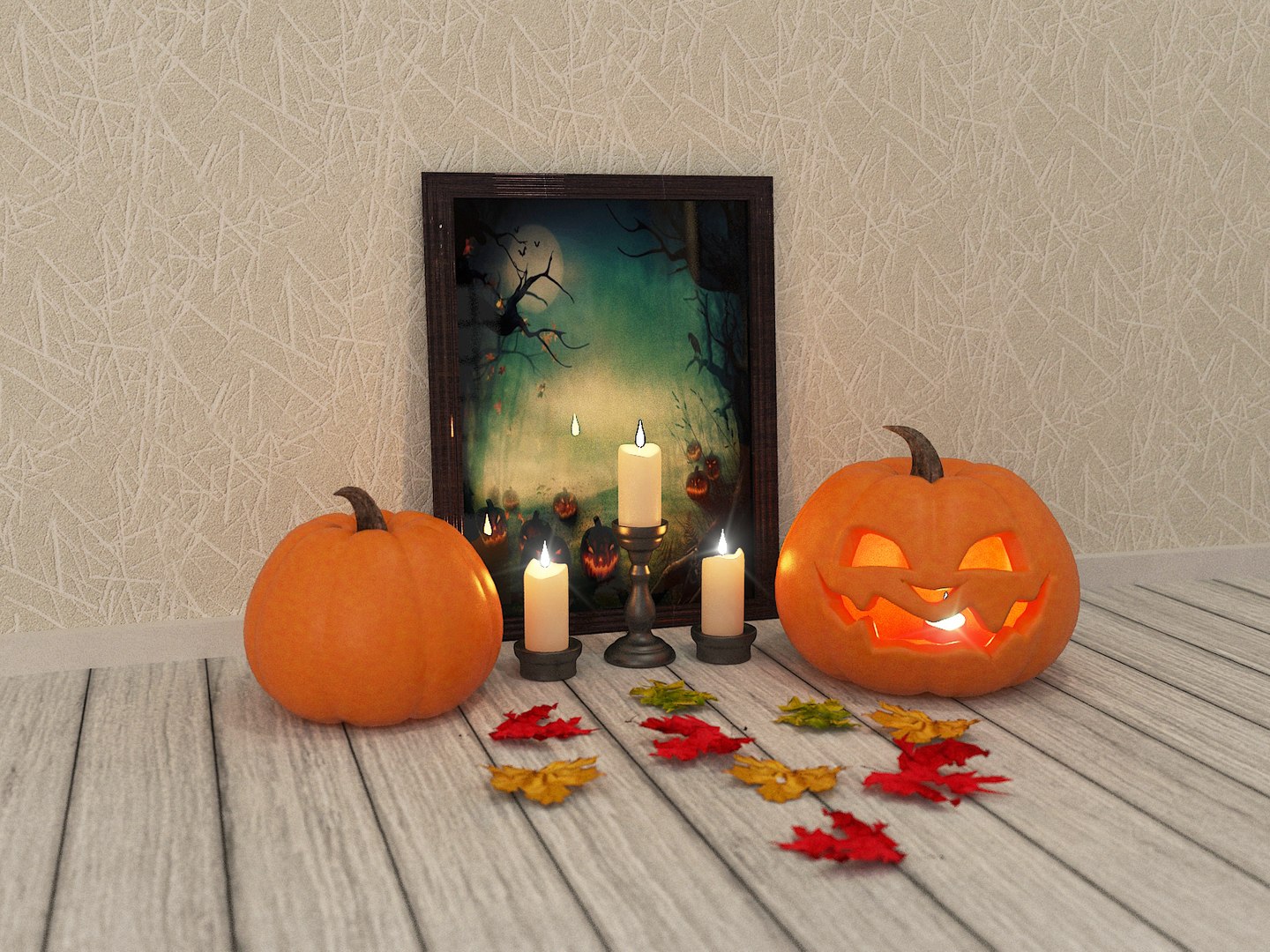 Maya Halloween Decorative Set