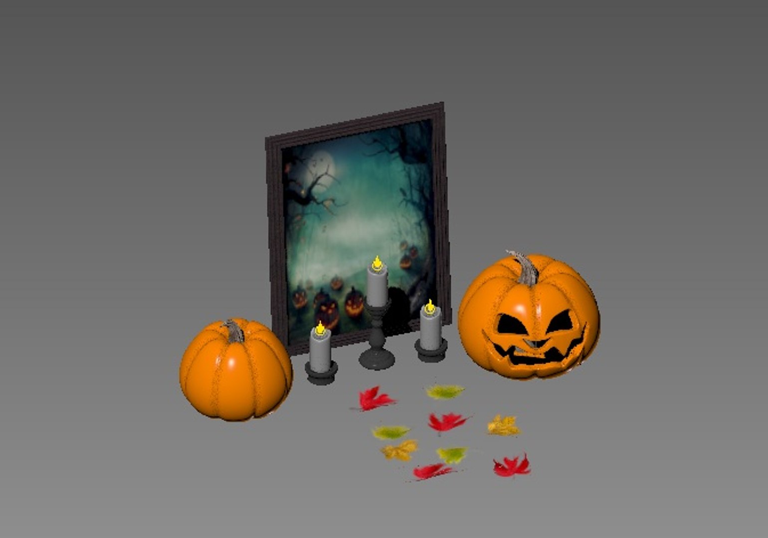 Maya Halloween Decorative Set