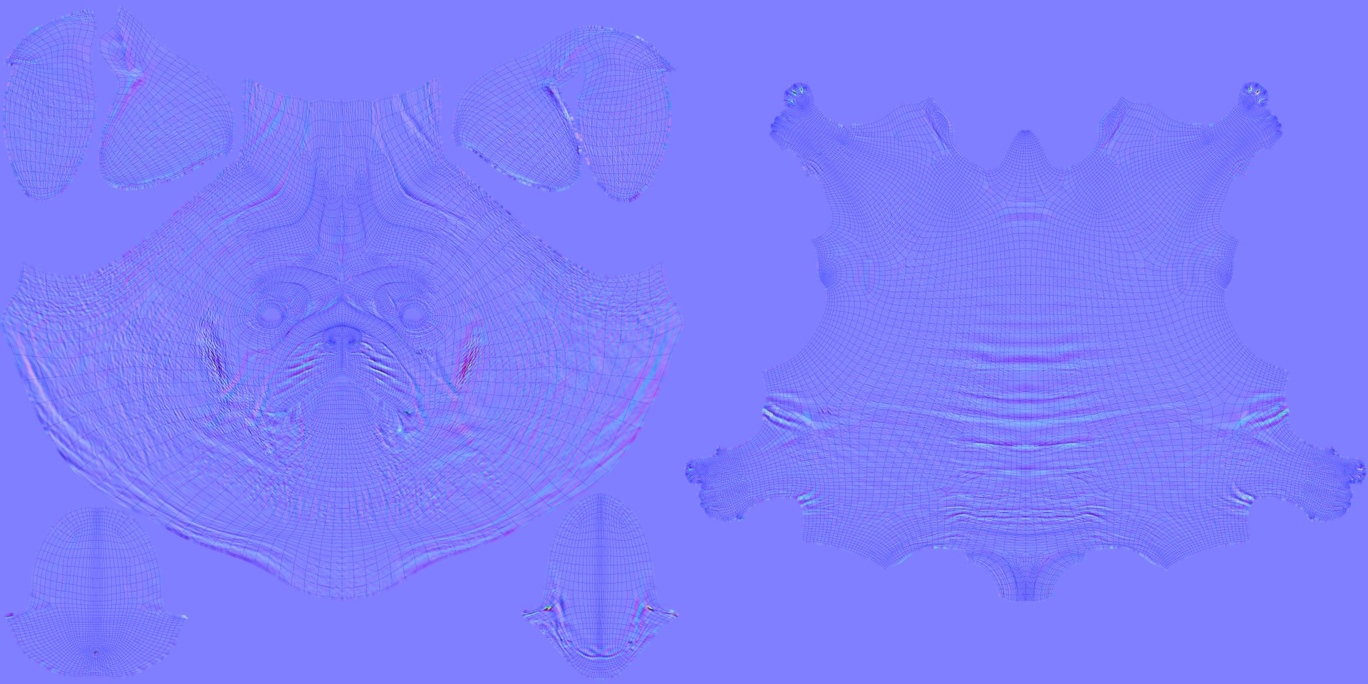 3D Pug Rigged Blender Model - TurboSquid 2340257