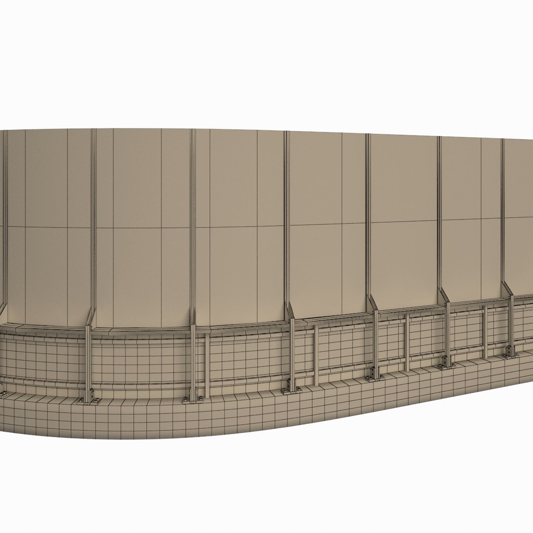 3d Hockey Rink Model