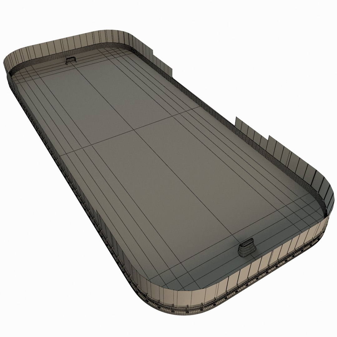 3d Hockey Rink Model