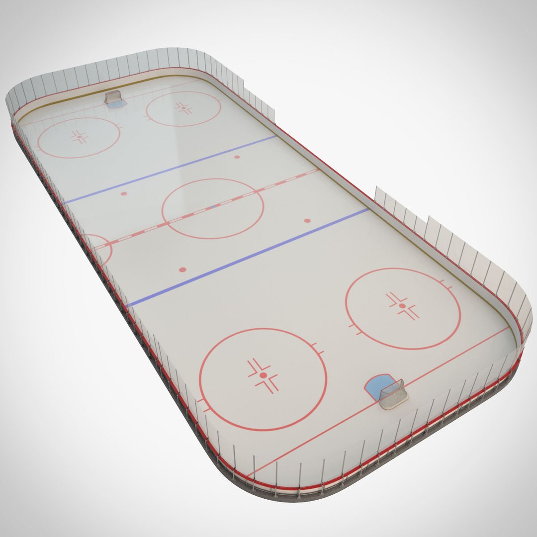 3d Hockey Rink Model