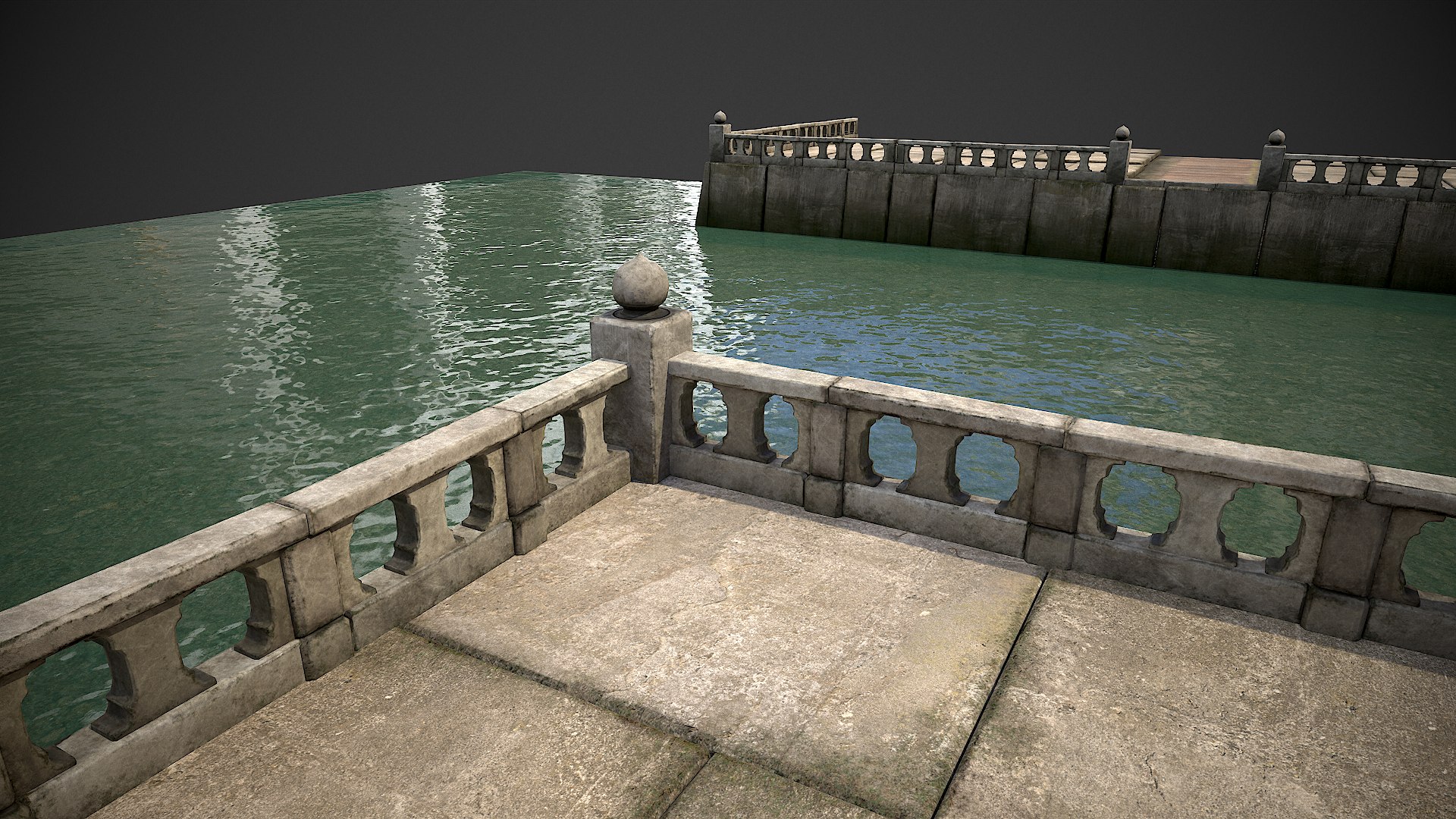 Modular Embankment Model - TurboSquid 1814029