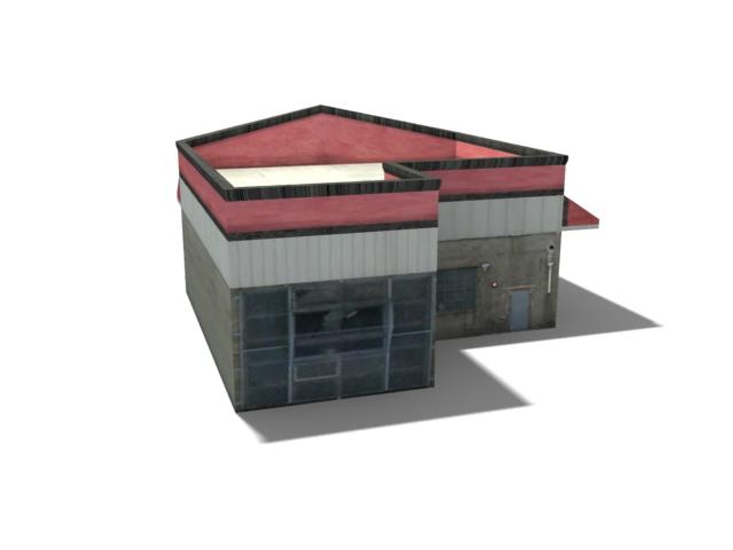 simple house 3d model