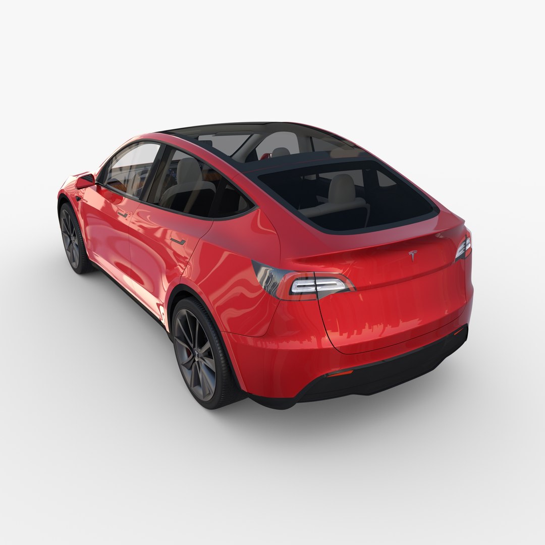3D Model Tesla Y Interior - TurboSquid 1583967