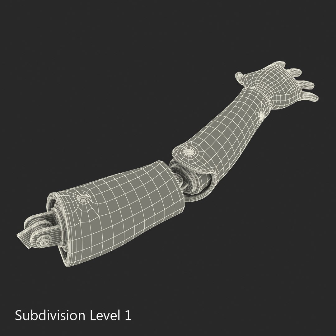 crash test dummy hand 3d model