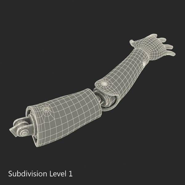 crash test dummy hand 3d model