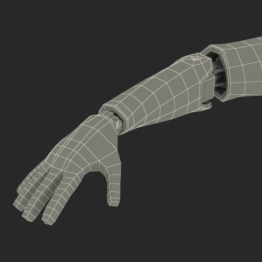 crash test dummy hand 3d model