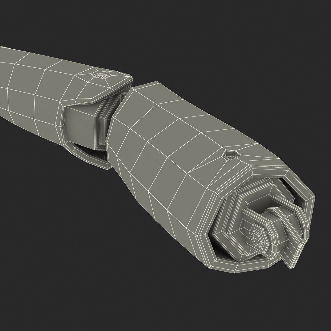 crash test dummy hand 3d model