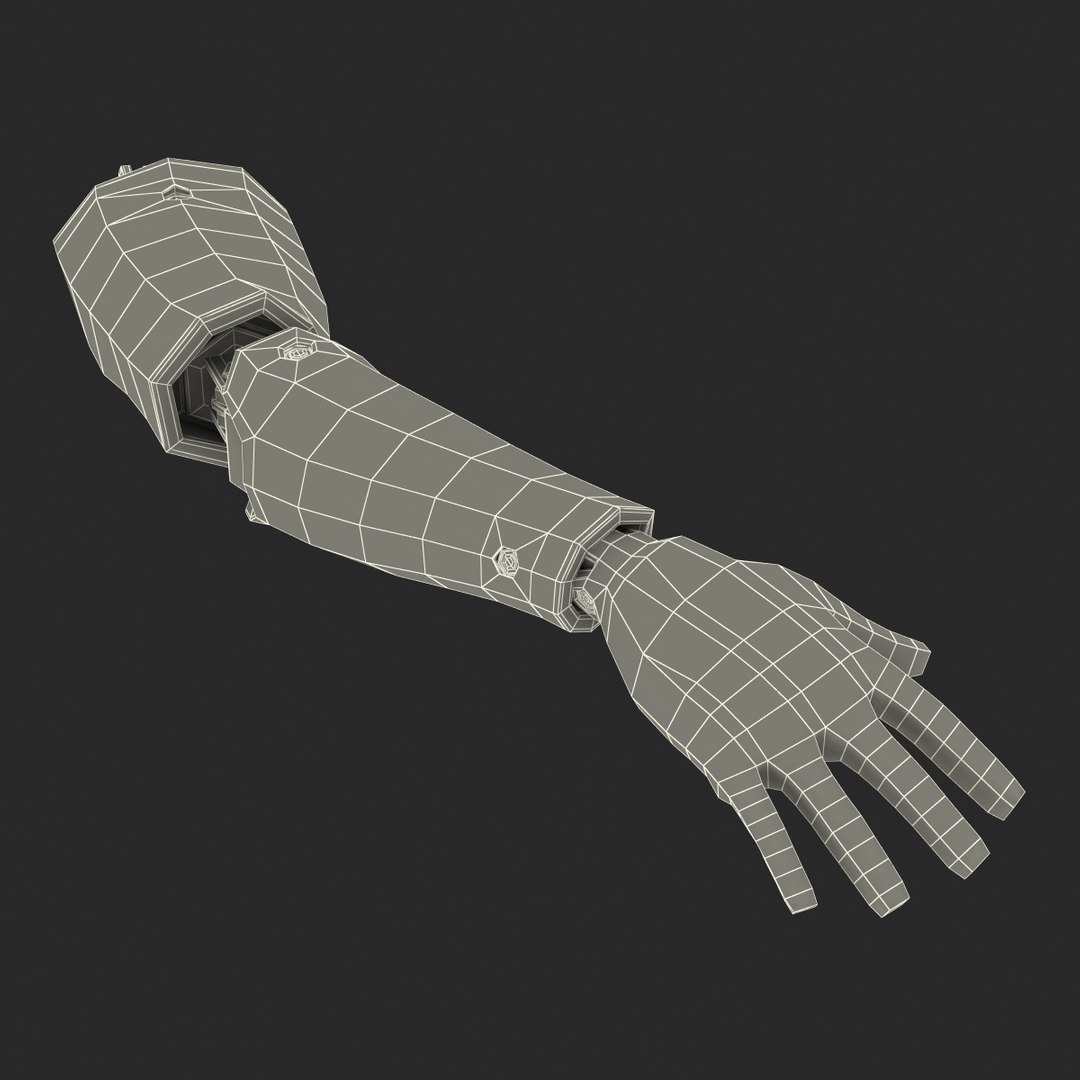 crash test dummy hand 3d model