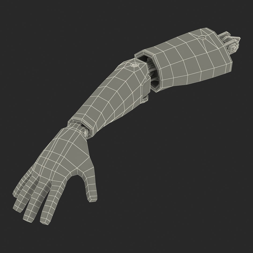 crash test dummy hand 3d model