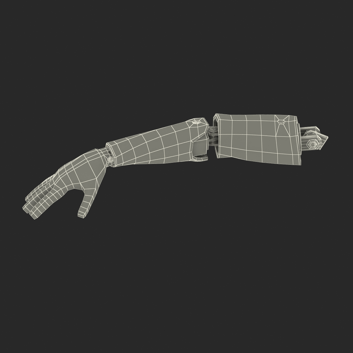 crash test dummy hand 3d model